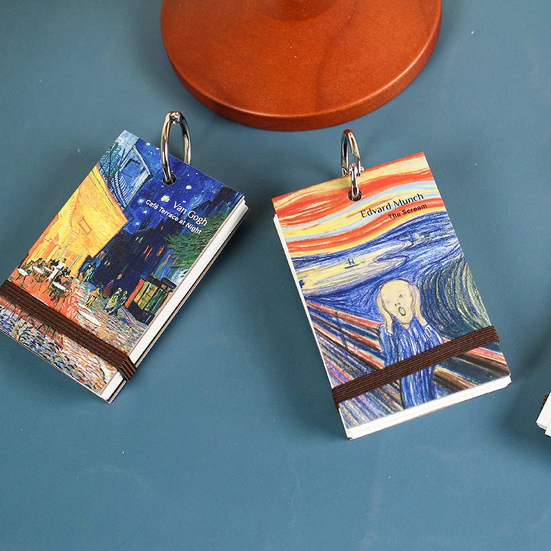 Chuyu 寬版單字本(空白)/單詞便條本/學習卡/世界名畫系列/80張 珠友文化 Chuyu Culture｜便條紙/便利貼人氣榜 - Pinkoi