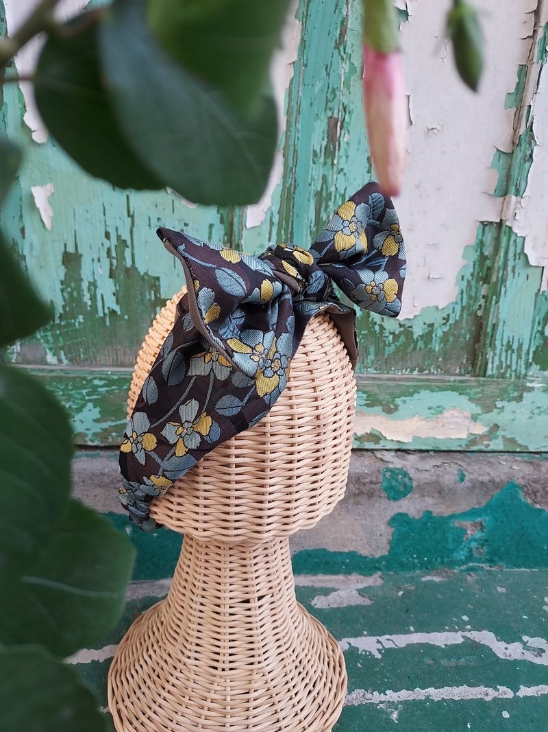 手作髮帶 黃花 午夜花 bubu studio(布布工作室）｜髮箍/髮帶人氣榜 - Pinkoi