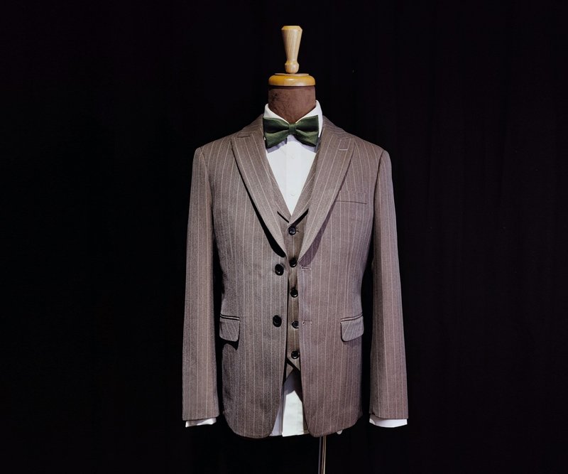 條紋西裝外套-HG057 DANDY｜男西裝外套人氣榜 - Pinkoi