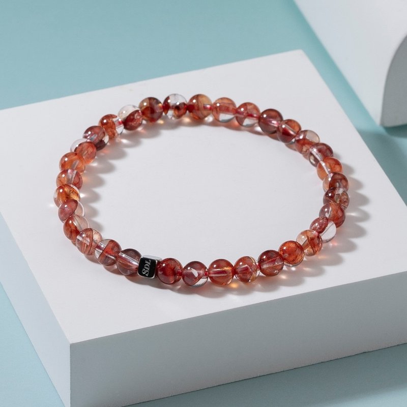 紅膠花 | 天然能量手串 | 5-6mm D12201 Stella D.L 星黛拉能量水晶｜手鍊/手環人氣榜 - Pinkoi