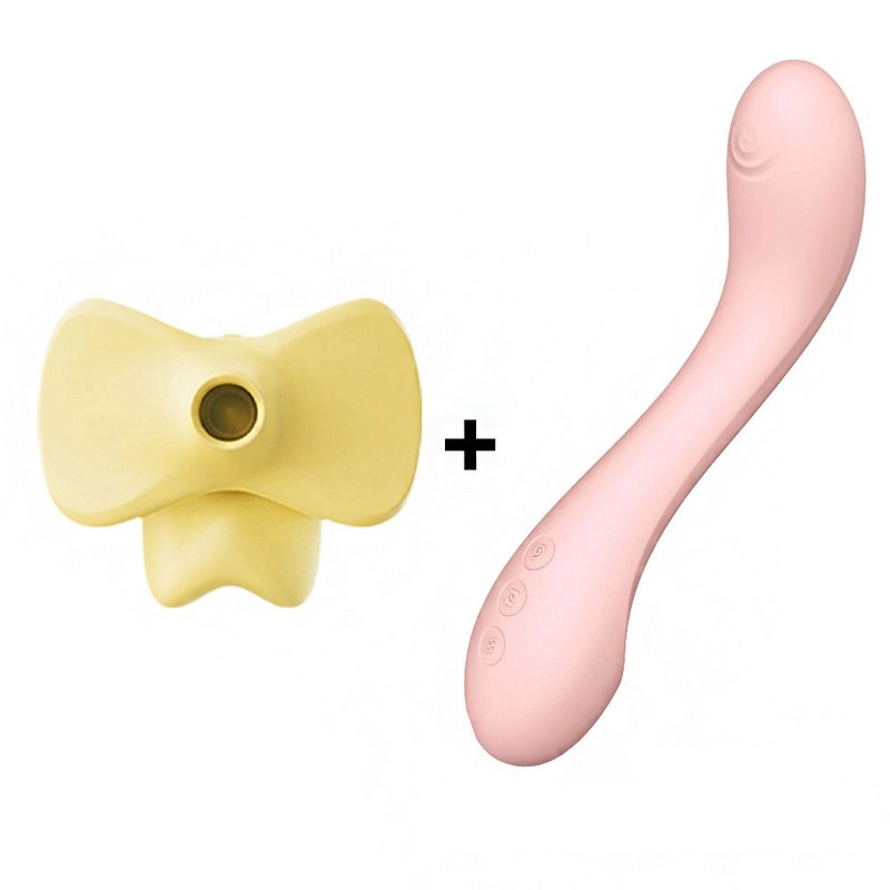 赫茲少女 #101 Touch瞬吸環+失重#808 App版智能G點棒(黃小吸+粉 SISTALK 小怪獸 & sis select｜情趣用品人氣榜 - Pinkoi