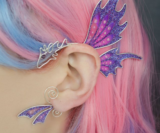 Dragon ear cuff no piercing store