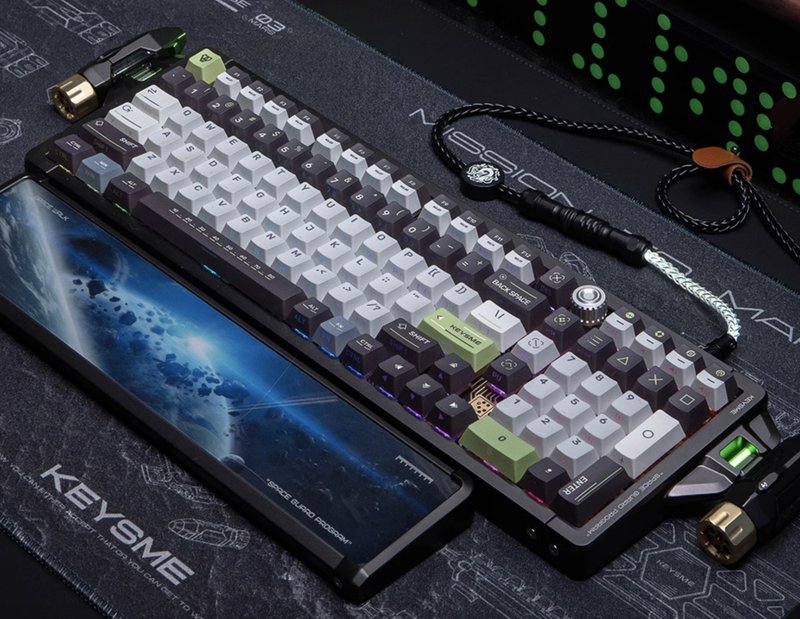 AIM04鋁合金 無線三模機械鍵盤 windows | android | mac Keysme｜電腦配件人氣榜 - Pinkoi