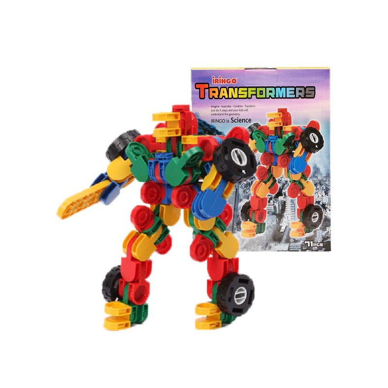 South Korea iRingo Variety Creative 3D Building Blocks - Transformers ...
