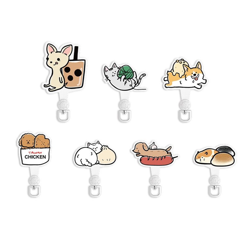 OVERDIGI 360 超薄旋轉掛繩墊片-Taiwan Food OVERDIGI｜手機配件人氣榜 - Pinkoi