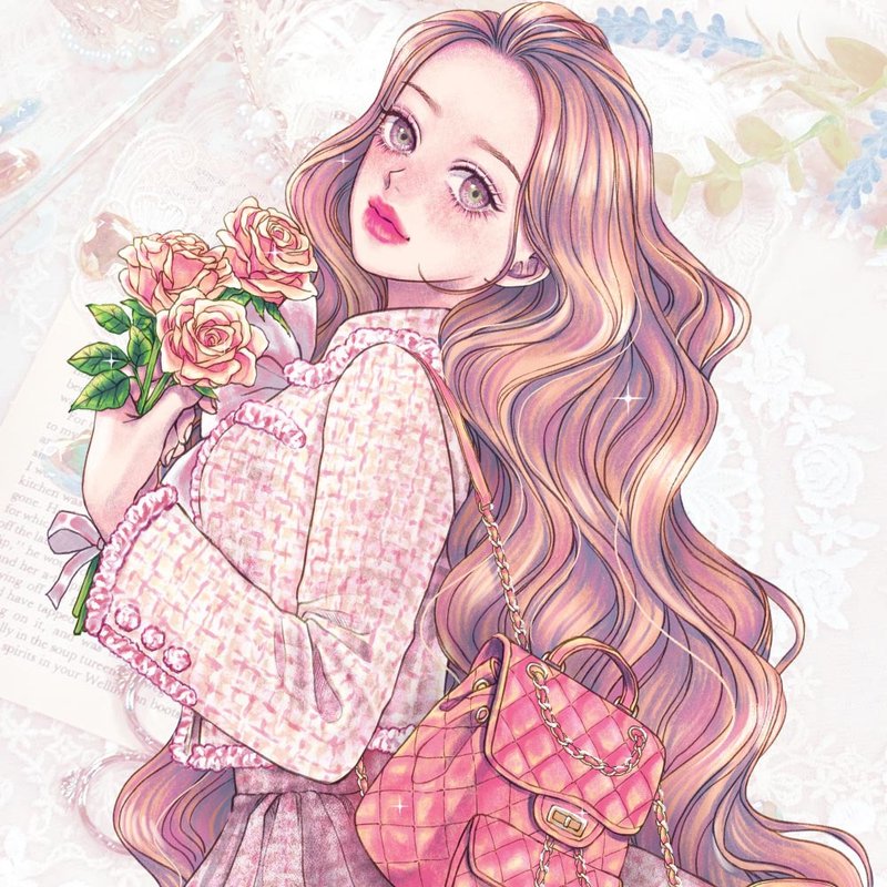 Liz sticker (5color) eundi｜貼紙人氣榜 - Pinkoi