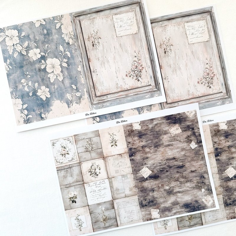 Z283 - a group of background De.Ellen.Shop｜貼紙人氣榜 - Pinkoi