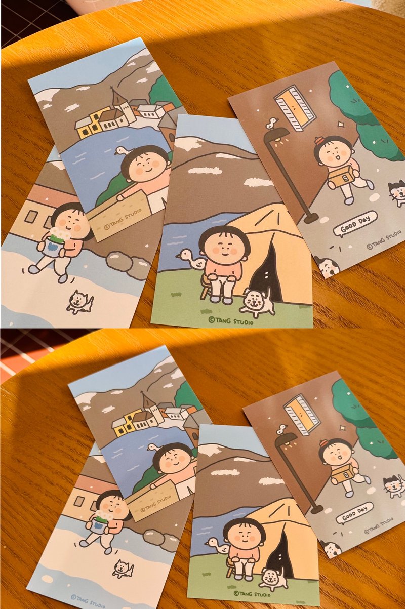 【唐小糖】A7尺寸明信片 可自行打洞 唐小糖 TANG｜卡片/明信片人氣榜 - Pinkoi