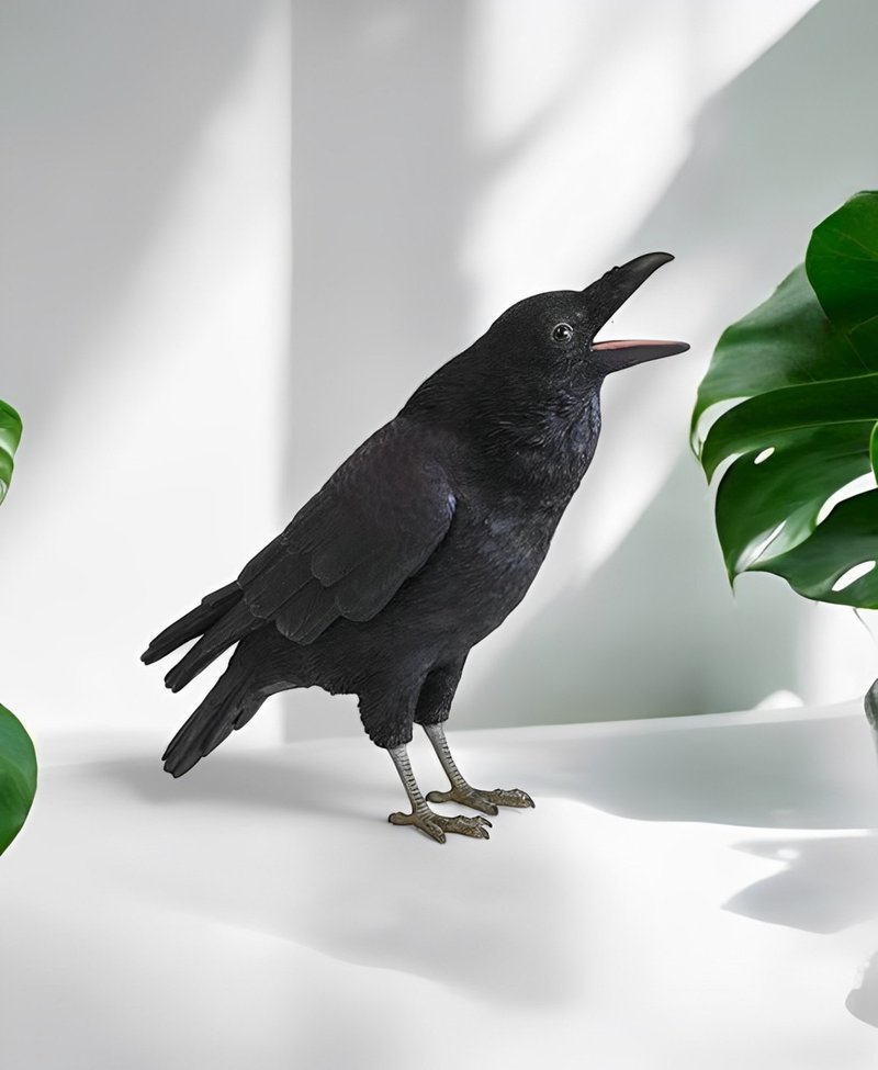 日本Magnets療癒系列桌上擺飾黑色大烏鴉存錢筒(張嘴款) - Pinkoi | 相似推薦