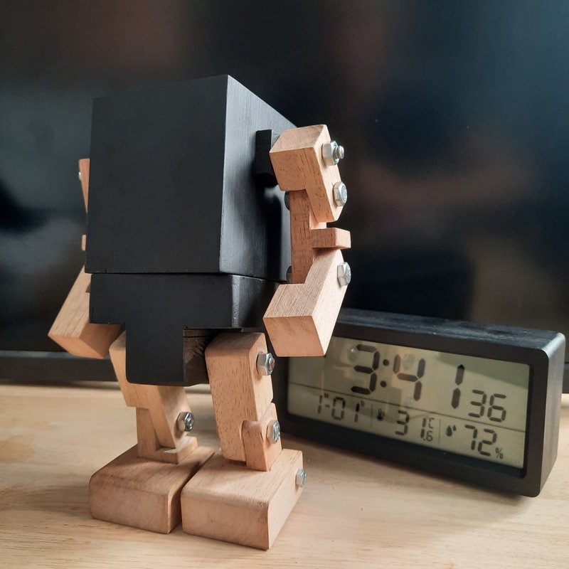 Digital clock wooden : BLACK (Digital clock and wooden base Not ...