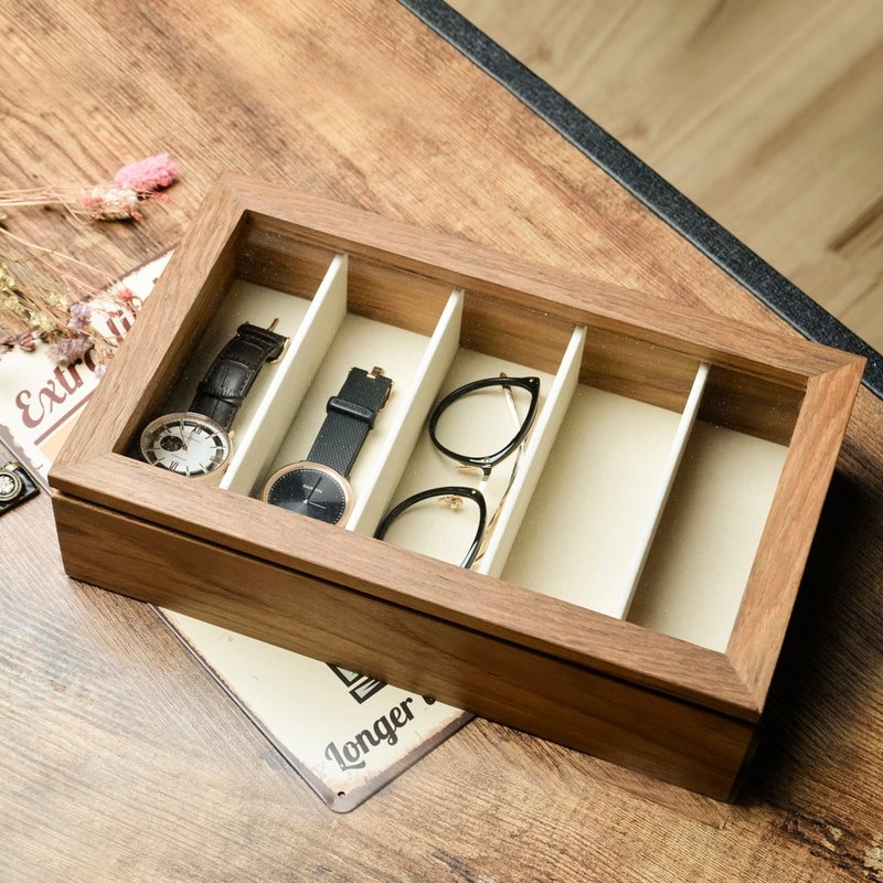 [Glasses watch box] Glasses box watch storage box watch box watch ...