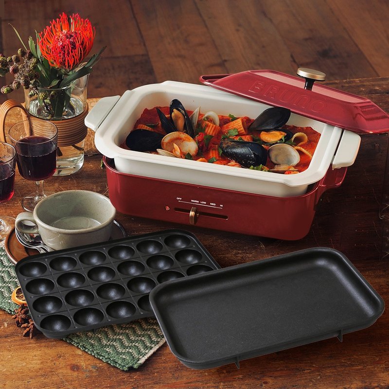 Japanese BRUNO multi-functional electric grill - classic (four colors ...