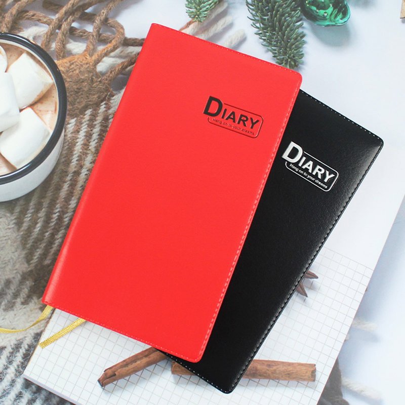 Chuyu's 2024 48K annual diary/traditional business account (2 pages per ...