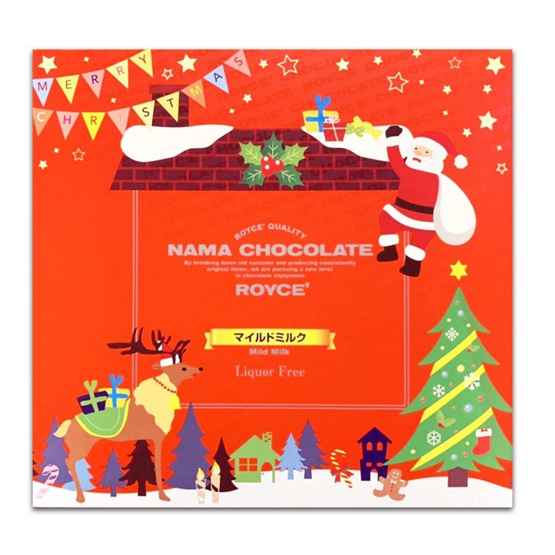【ROYCE'】聖誕節限定生巧克力-香醇牛奶 ROYCE'｜巧克力人氣榜 - Pinkoi