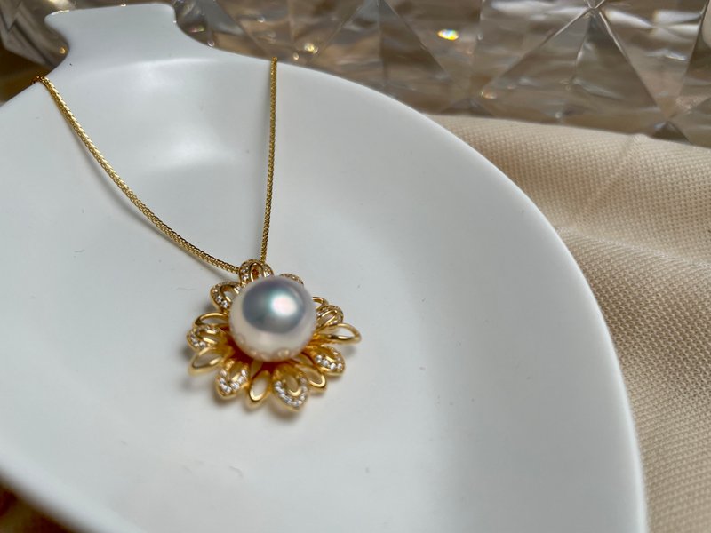 精品akoya 天然海水珍珠 吊墜 贈項鏈 Athena珍珠設計｜項鍊人氣榜 - Pinkoi