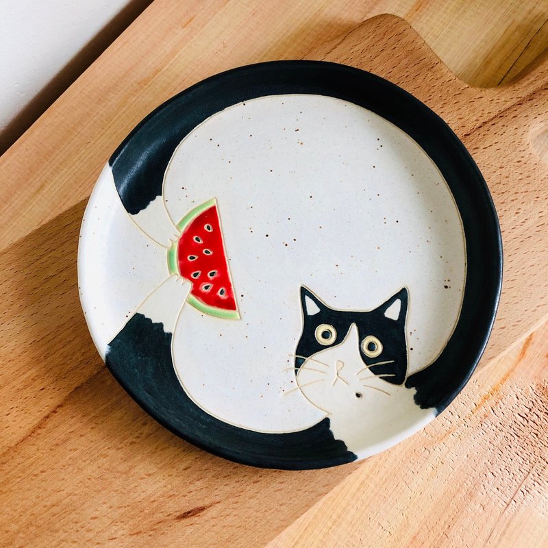 賓士貓碗盤組 某日某器｜盤子/餐盤/盤架人氣榜 - Pinkoi