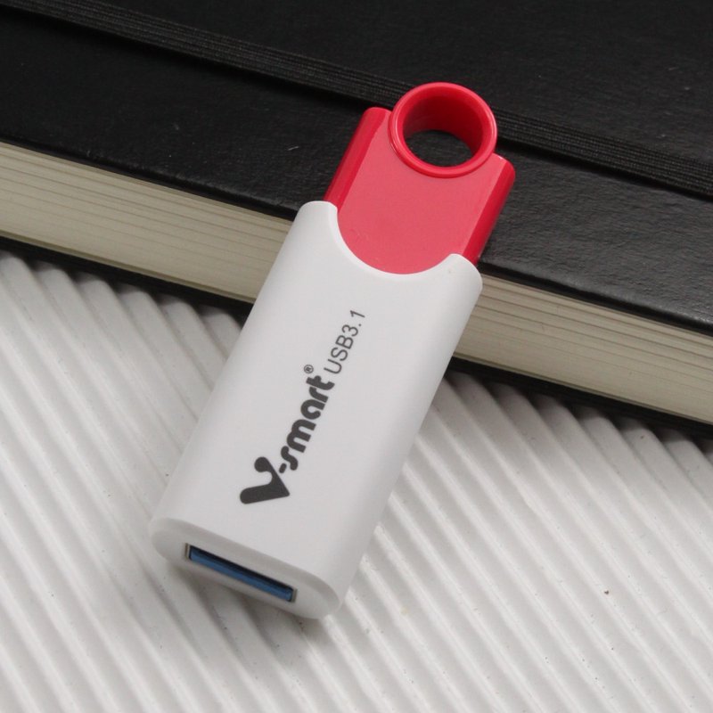 Playcolor Flash Drive USB3.1-64GB Electric Red - Shop v-smart USB Flash ...