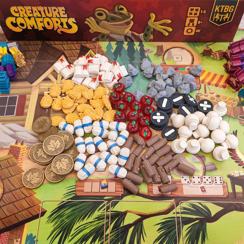 Deluxe Resource Tokens compatible with Creature Comforts board game ...