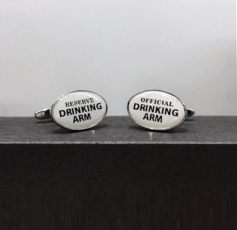 "Official Drinking Arm" "Reserve Drinking Arm" 袖扣 GLUE Associates ...