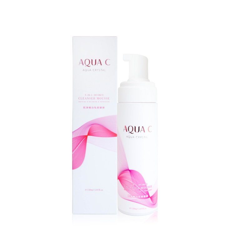 【婦產科醫師陳怡婷推薦】肌淨嫩白私密慕斯 150ml - 設計館 AQUA C.花漾皙 私密處保養/清潔 - Pinkoi