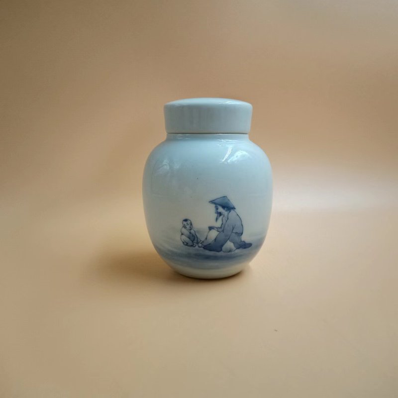 拾金 青花茶倉 二兩裝 - 設計館 拾金 | SHI-JIN 其他 - Pinkoi