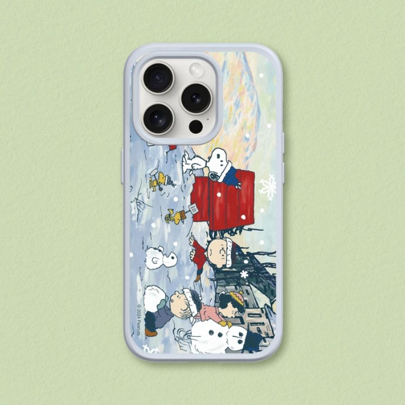 SolidSuit mobile phone case∣Snoopy X top art master/snow-covered ...