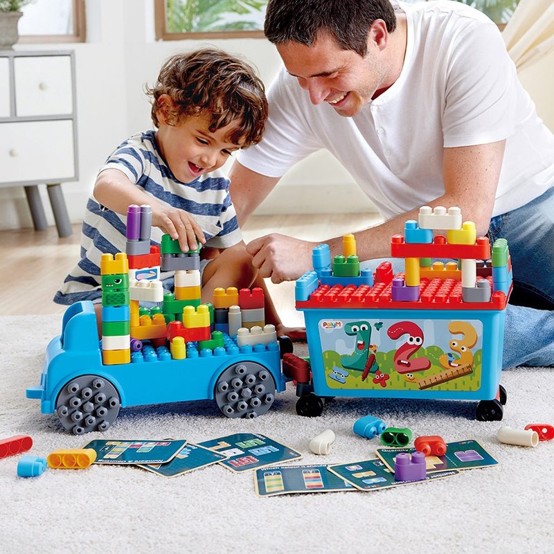 【創意積木】德國PolyM 趣味數字卡車積木組 德國PolyM｜寶寶/兒童玩具/玩偶人氣榜 - Pinkoi