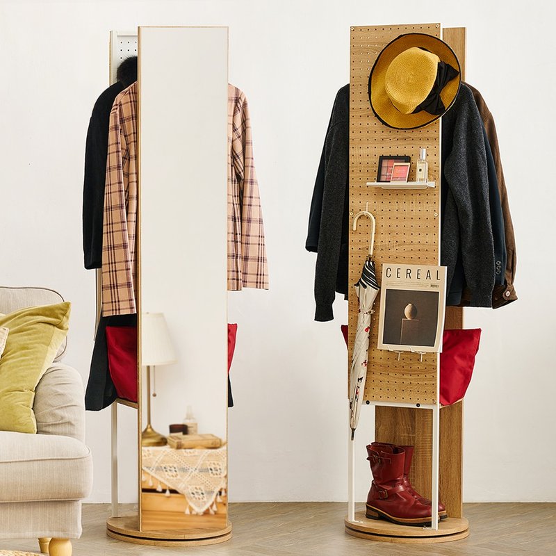 旋轉360洞洞板全身鏡 洞洞板 全身鏡 衣帽架 凱堡家居 | 洞洞板專門店｜其他家具人氣榜 - Pinkoi