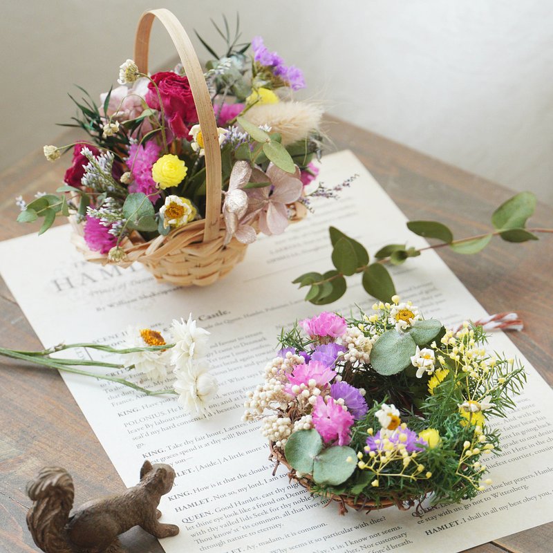 【體驗】DIY課程 手作花草療癒小物 / 附贈一杯飲品 SUN 風格花物｜植栽/花藝人氣榜 - Pinkoi