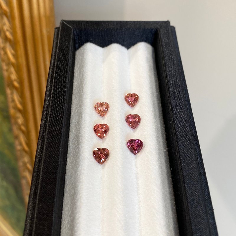 【裸石】碧璽 Tourmaline 6mm 心形寶石 LT29/40/54/57/63/74 ALBRIGHT｜項鍊人氣榜 - Pinkoi