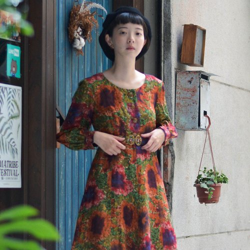 Fantasy Warrior | Japanese Vintage Western Clothing - Shop 島．Shima One Piece Dresses - Pinkoi
