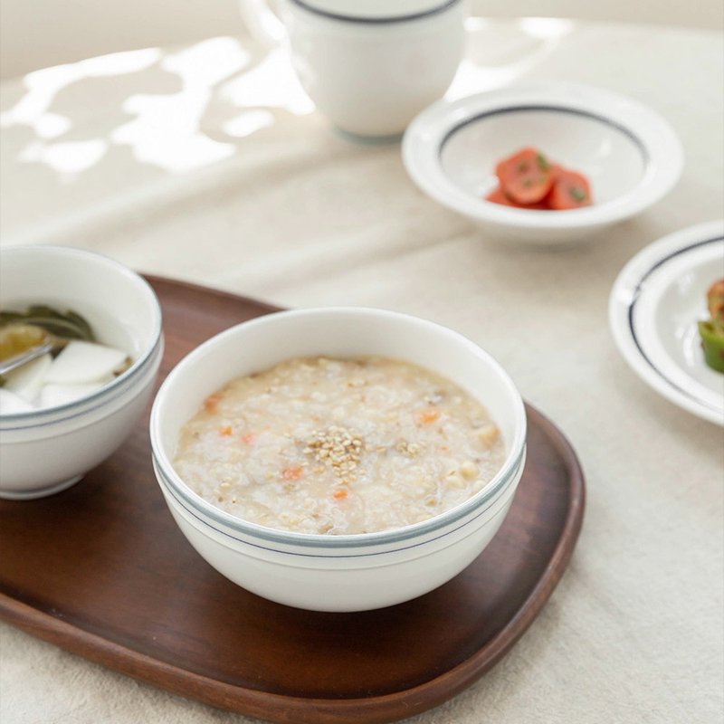 韓國 SSUEIM RETRO系列極簡ins陶瓷湯碗2件組13cm 深藍 韓國 ssueim｜碗人氣榜 - Pinkoi