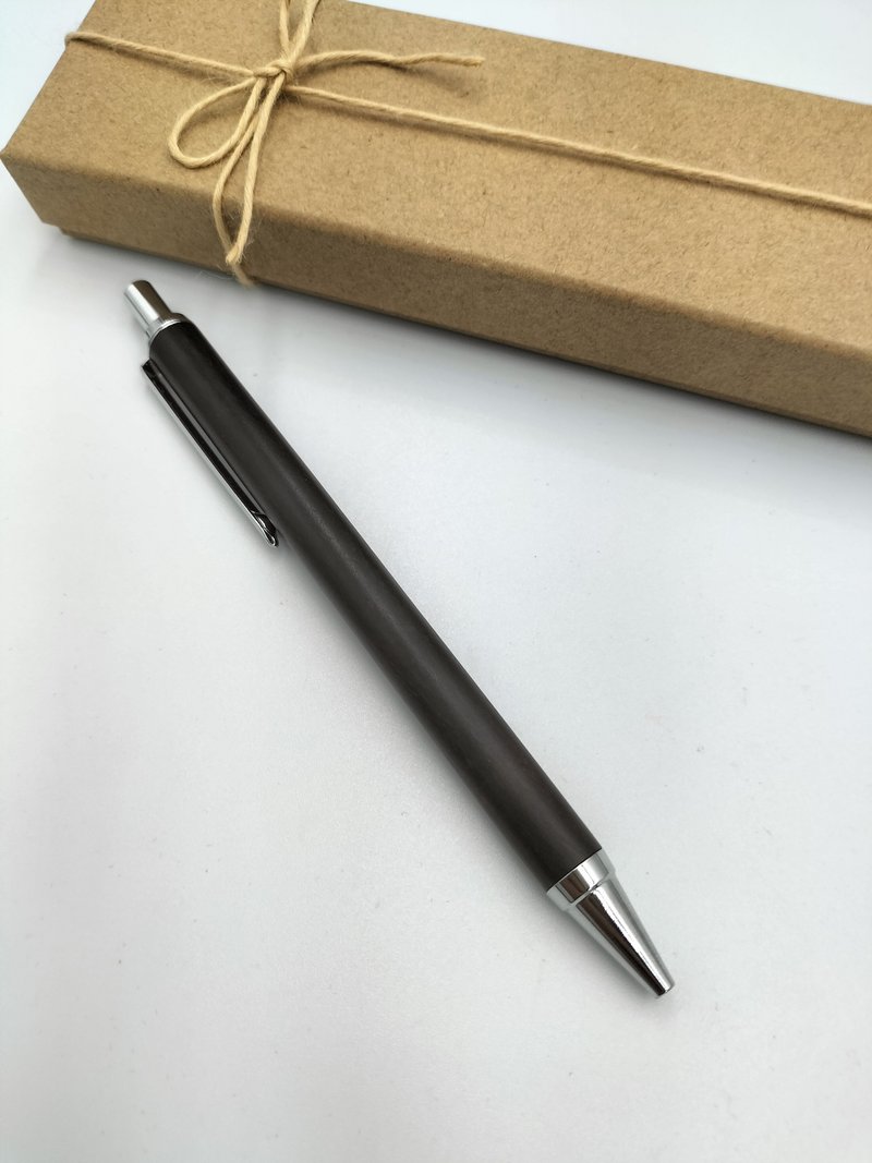 Ziguang sandalwood engineering pen (press type) log handmade pen - Shop ...