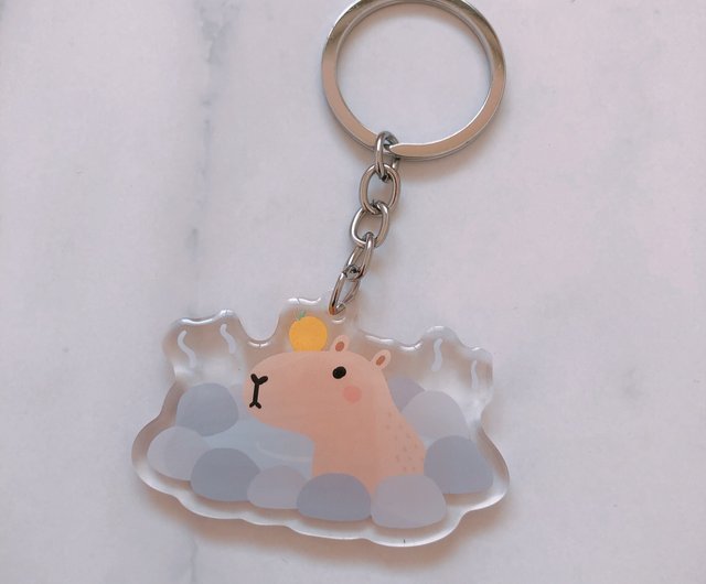 Capybara Keychain | atelier-yuwa.ciao.jp