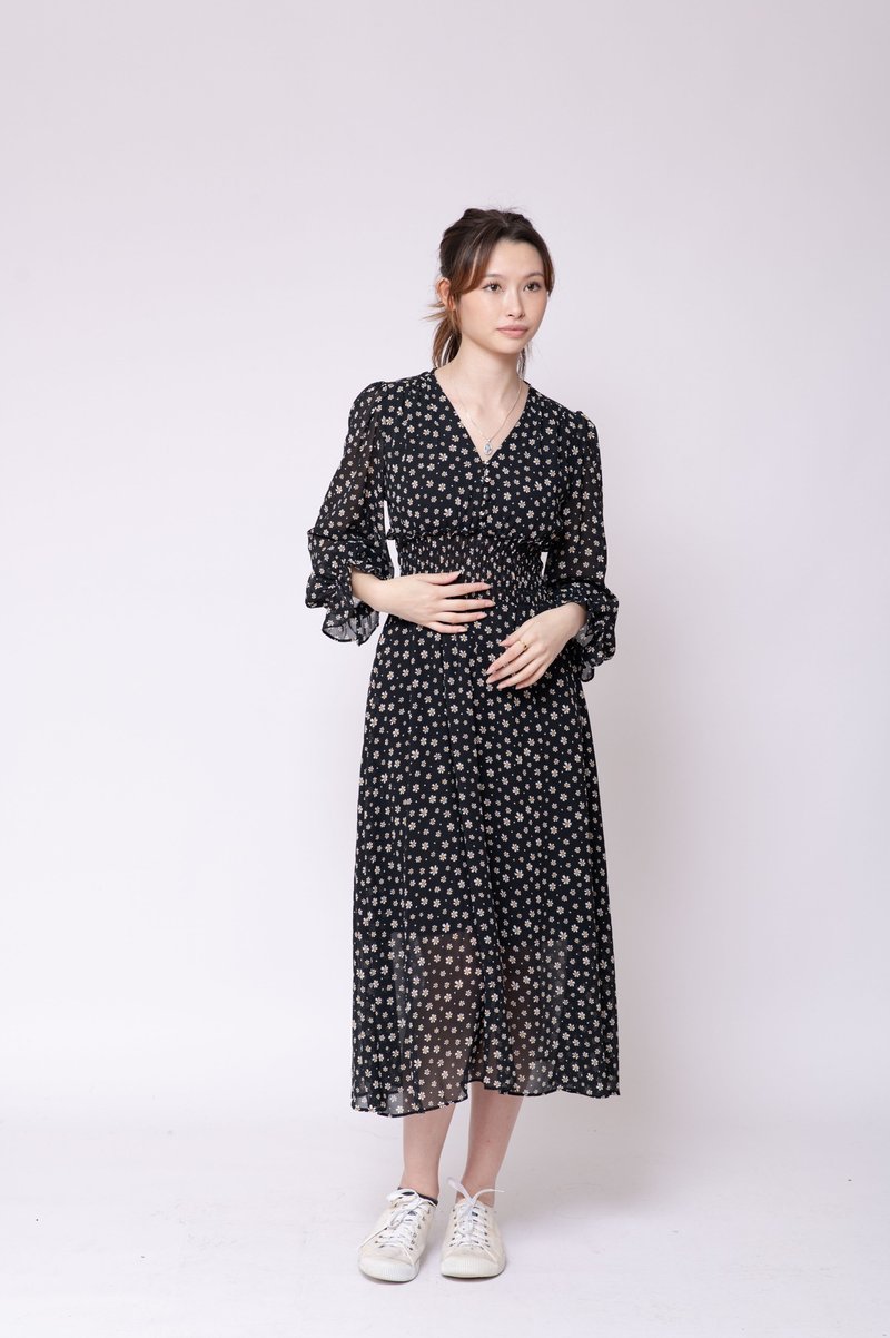 清秀佳人小碎花洋裝 Amoha 阿木禾．解憂室｜洋裝/連身裙人氣榜 - Pinkoi