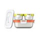 ZOKU Neat Stack Nesting Food Container Lunch Set 7pcs - Shop HBF Store Lunch Boxes - Pinkoi