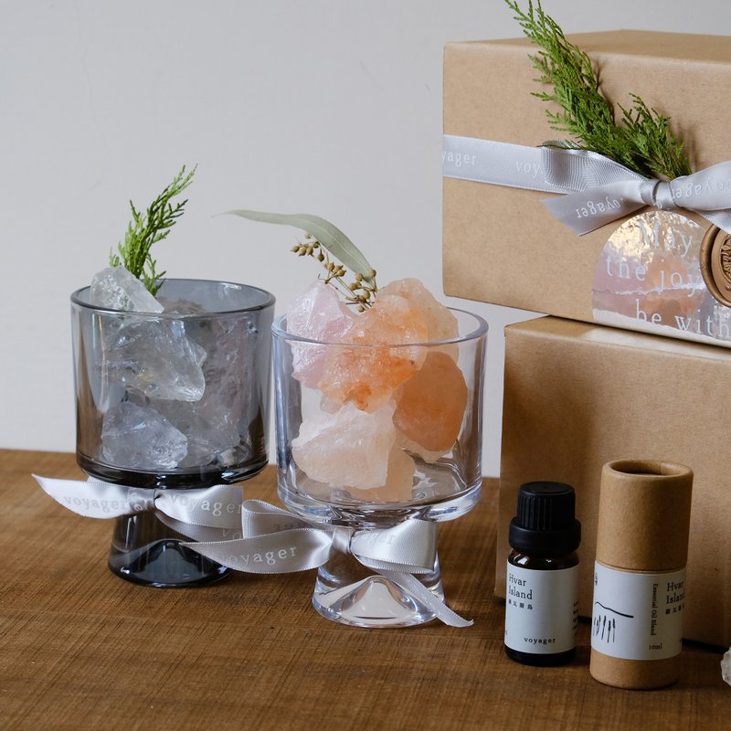 水晶礦石擴香禮盒 | 阿卡西姓名能量解讀 | voyager voyager｜香氛/精油/擴香人氣榜 - Pinkoi