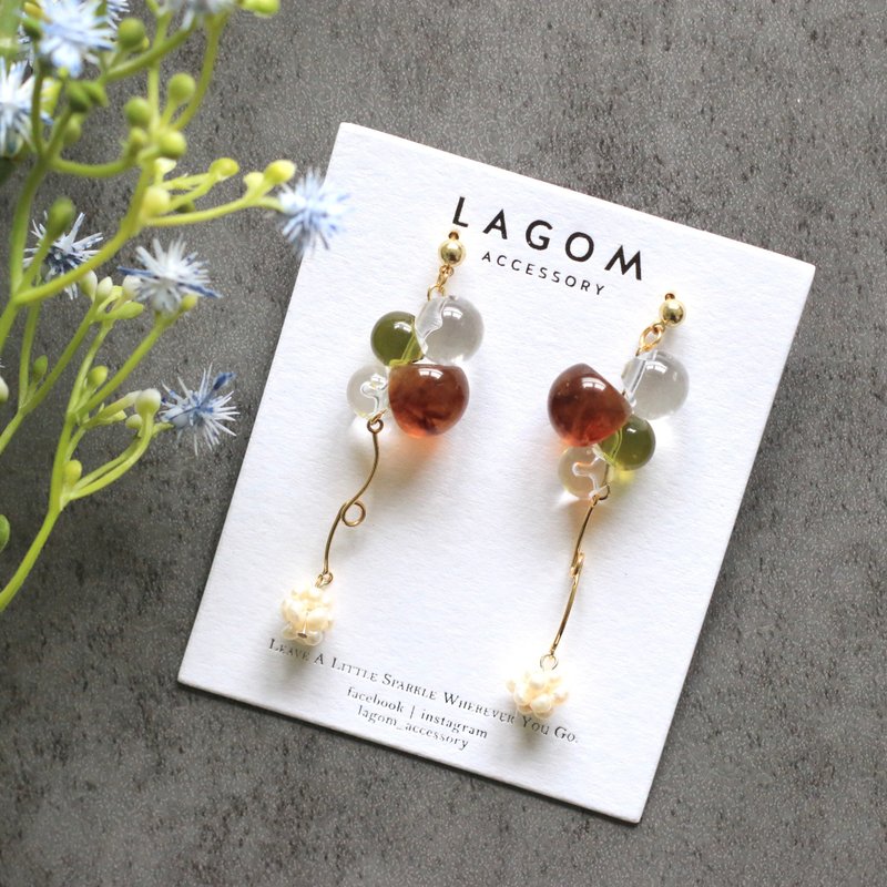Lagom 日本材料系列 Fly Up High 耳環 Lagom Accessory｜耳環/耳夾/耳骨夾人氣榜 - Pinkoi