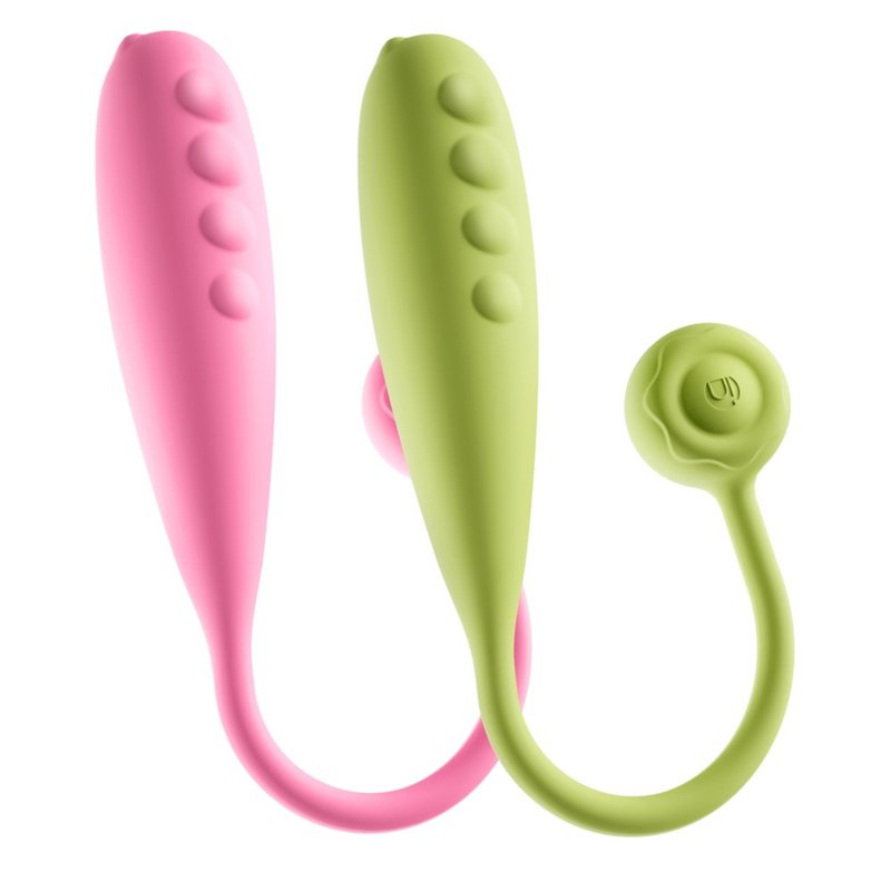 GALAKU Finger Joy Dinosaur Vibrator AI Version Green Pink - Shop galaku Adult Products - Pinkoi