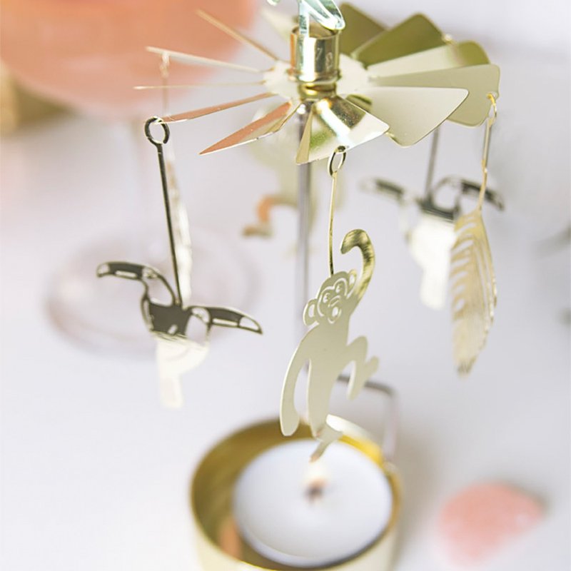 叢林生活旋轉燭座(附蠟燭) PLUTO Design｜香氛蠟燭/燭台人氣榜 - Pinkoi