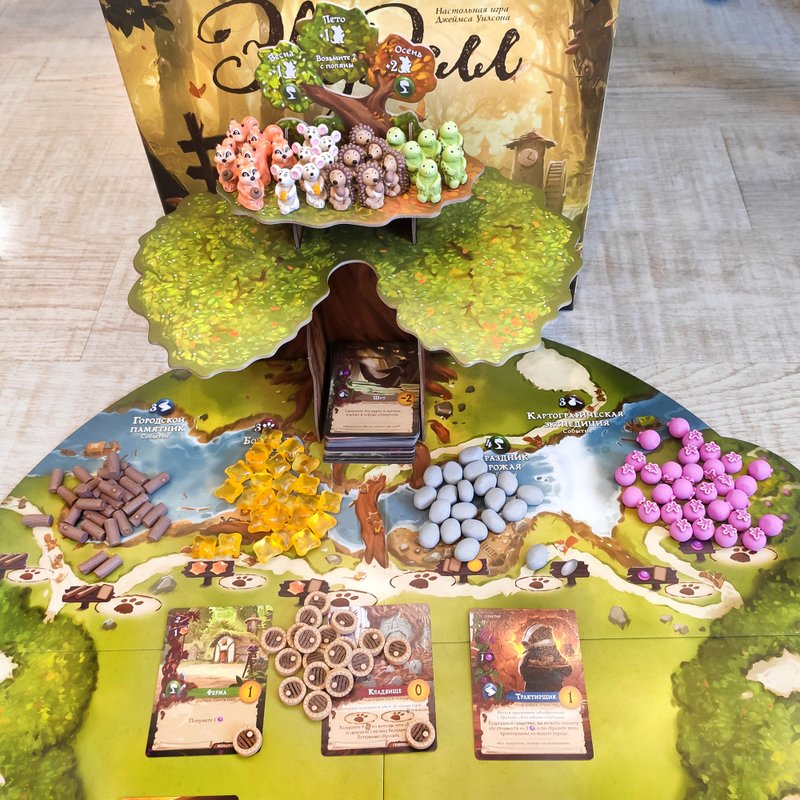 Deluxe Resource Tokens compatible with Everdell board game (full set ...