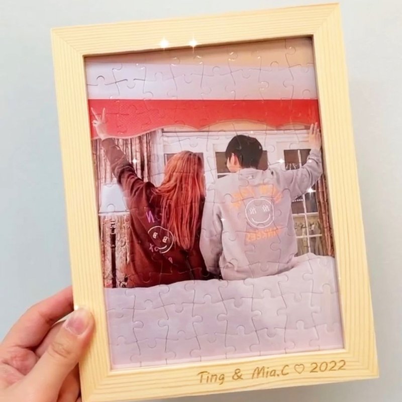 【香港製作】 A5相片拼圖|拼圖訂製|客製化拼圖|紀念日禮物 VARTSS 藝思禮物｜拼圖人氣榜 - Pinkoi