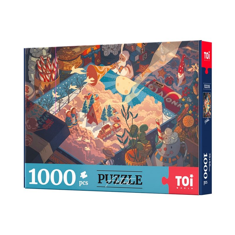 TOi Tuyi [A Christmas Night] 1000ピースパズルDIY卒業ギフト - ショップ TOi - Puzzle パズル - Pinkoi