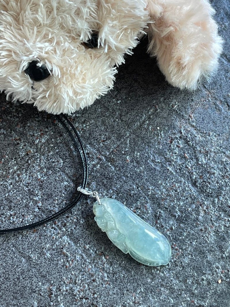 FeiCui Pendant Necklace Burma Jadeite Not Enhanced Natural Type A ...