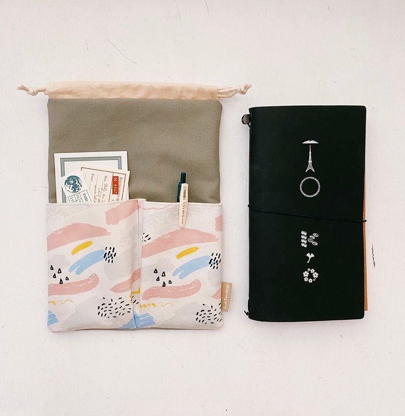 粉彩流星收納袋(tn/hobo/MD/日記/筆記本/手帳) hairmo海兒毛｜筆記本/手帳人氣榜 - Pinkoi