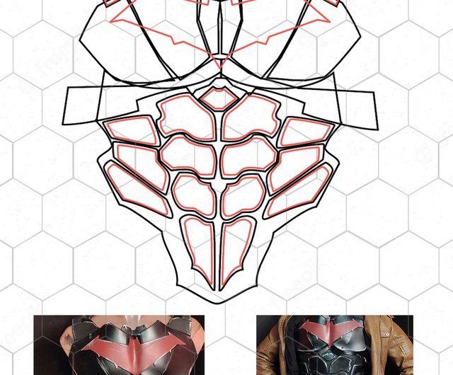 RedHood Chest Armor Cosplay Template Ubicaciondepersonas cdmx gob mx
