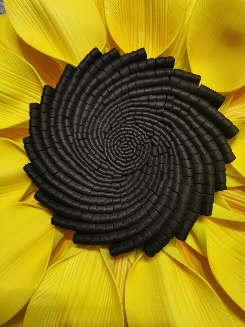 Oversized Sunflowers. Giant Yellow Foam Fowers. Extra Large 70 cm Sunflowers DaisyArtDecor｜壁貼/牆壁 ...