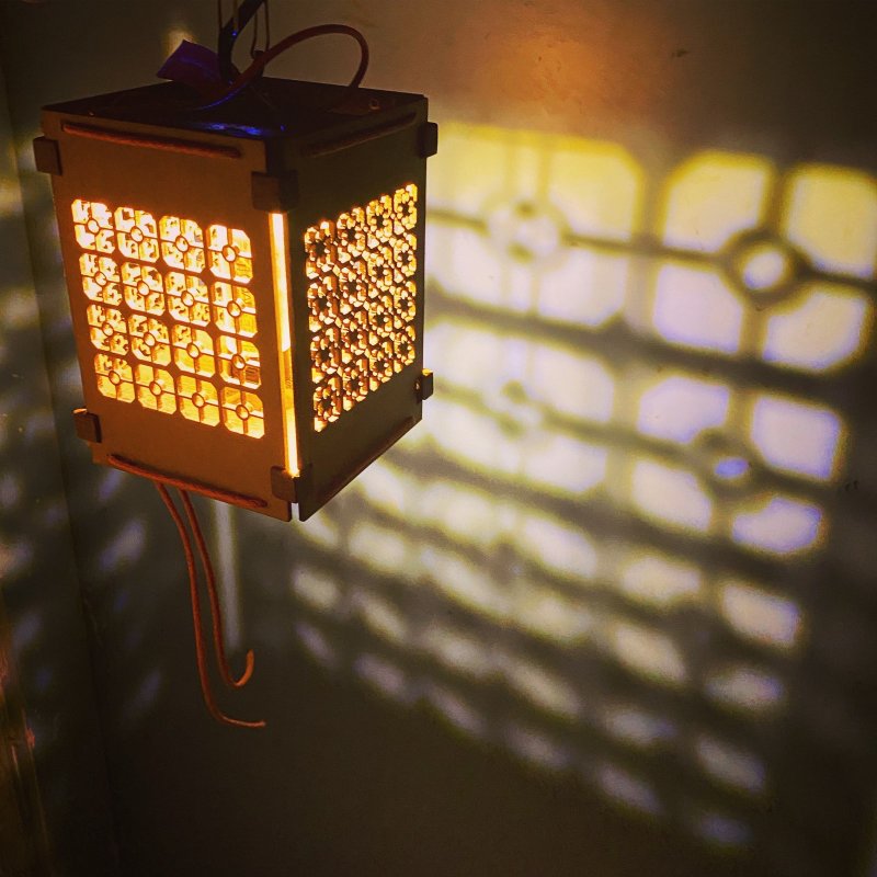 【香港印象】浪跡相隨 便攜露營燈罩 可DIY 花紋組合2 印象交易所 - Pinkoi 限時優惠活動