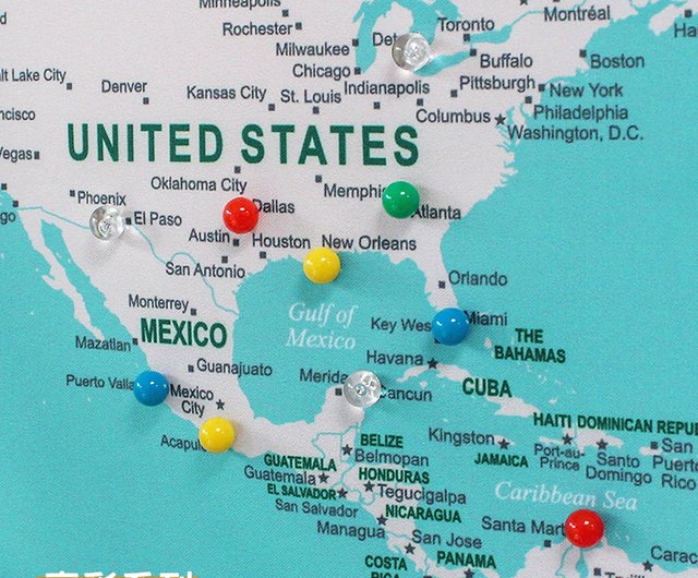 Colorful Location Magnets for your UMap Home & Living Globes & Maps ...