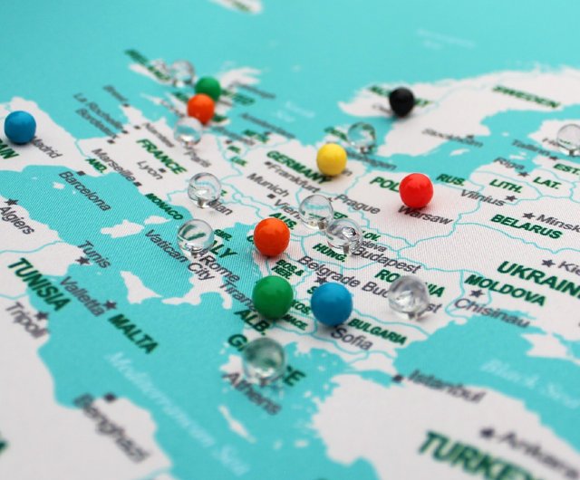 Colorful Location Magnets for your UMap Home & Living Globes & Maps ...